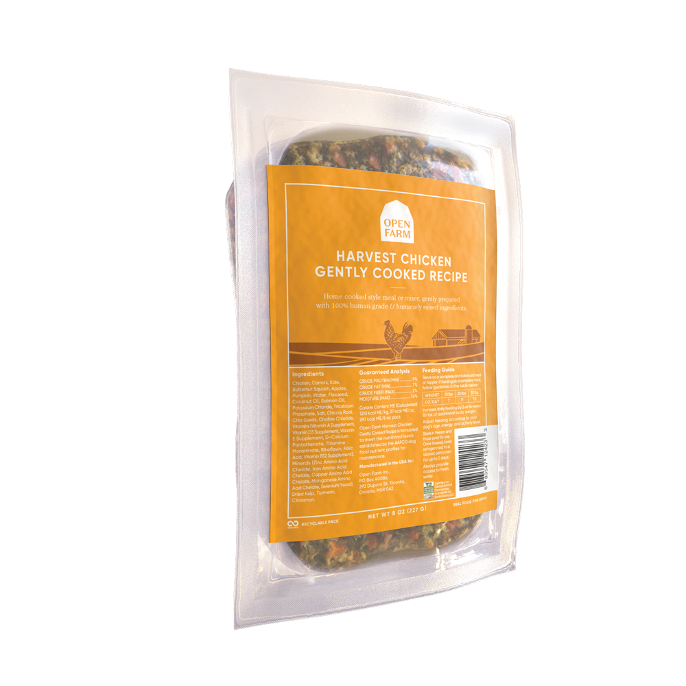 Open Farm - Gently Cooked - Harvest Chicken – Pet Grocer Inc.